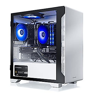 Thermaltake Glacier i350 Gaming Desktop (Intel Core™ i5-12400F, ToughRam Z-ONE 3600Mhz 16GB RGB Memory, NVIDIA® GeForce® RTX 3050, 1TB M.2 NVMe, Win 10 Home) S1GL-B660-350-LCS