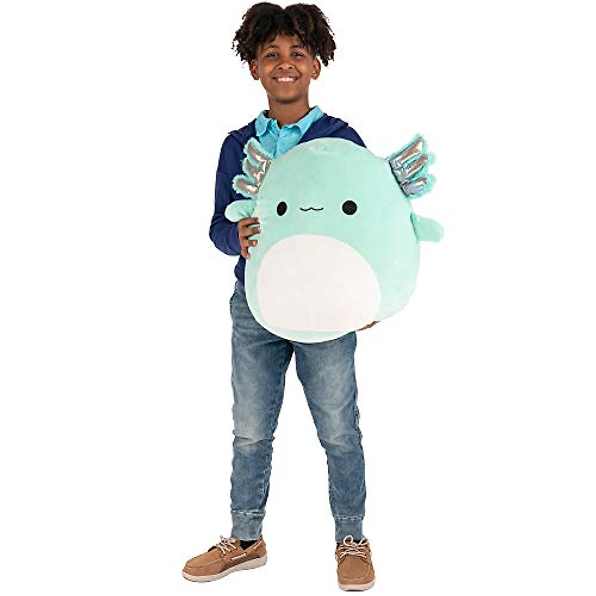 Squishmallows Official Kellytoy Plush 16'' Anastasia The Axolotl- Ultrasoft Stuffed Animal Plush Toy
