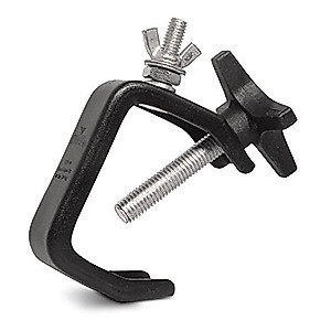 8) CHAUVET CLP-03 Standard 6" C-Clamps DJ Truss Light Mounting | 44 lbs Capacity