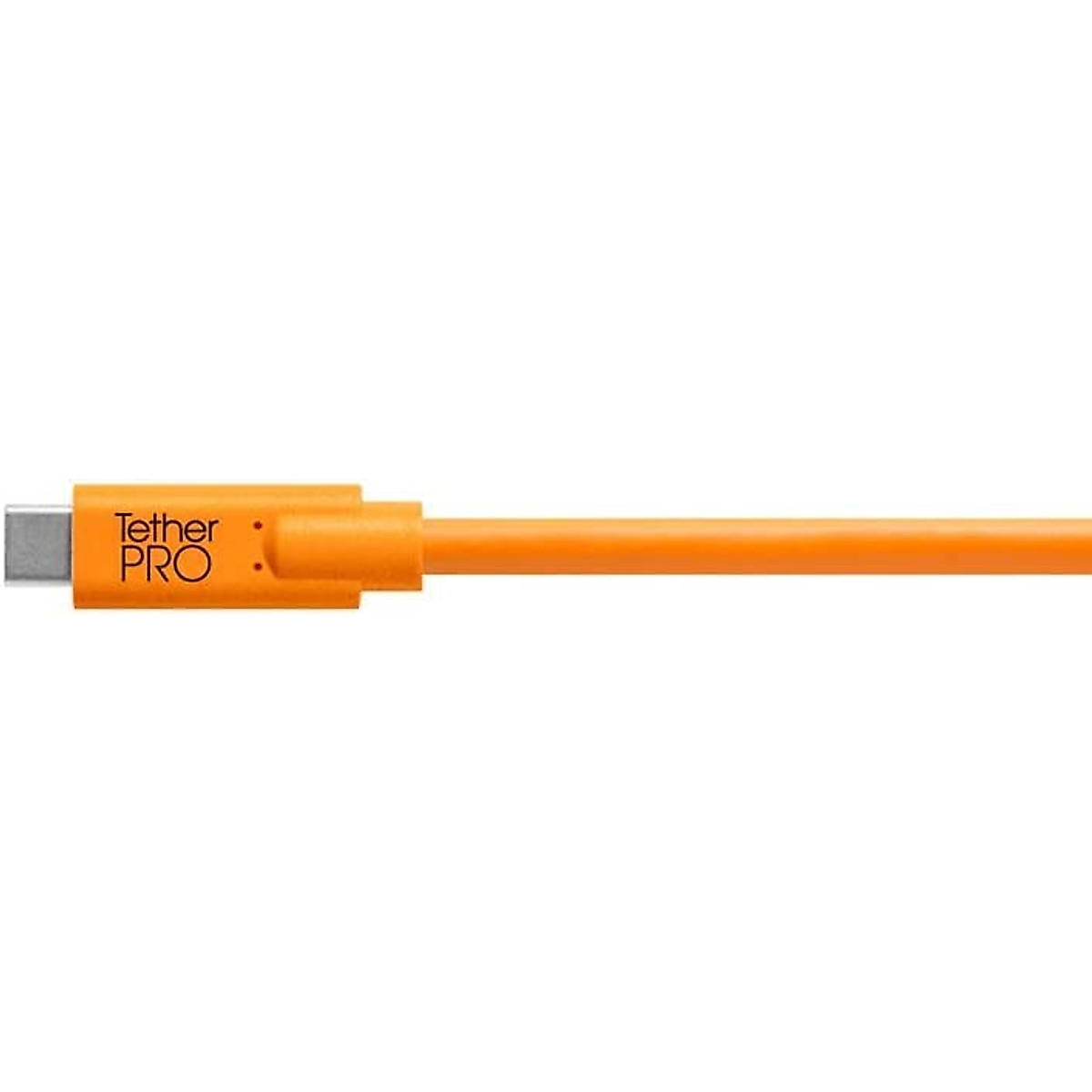 Tether Tools TetherPro USB-C to 2.0 Micro-B 5-Pin Cable | for Fast Transfer and Connection Between Camera and Computer | High Visibility Orange | 15 Feet (4.6 m)