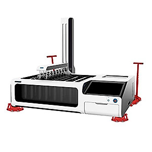 Machinery Mover 6T 13200 lbs Capacity Machinery Mover Skate Dolly with 360 Degree Cap Heavy Duty Industrial Machinery Mover Moving Skate Lifting Moving Equipment Skate Roller