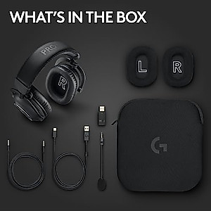 Logitech G PRO X 2 Wireless Gaming Headset with 50mm Graphene Drivers, DTS:X 7.1 Surround, Detachable Mic, Bluetooth - For PC, PS5, PS4, Switch