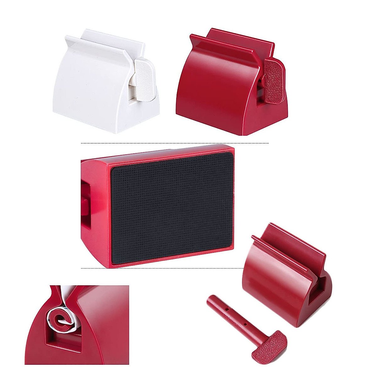 BAOSHIDI 2022 New Toothpaste Topper Toothpaste Cap Toothpaste Dispenser 2 in 1 for for Kids and Adults, (Green), 2.8X1.02in