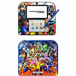 New Super Smash Bros 4 SSB4 Game Skin for Nintendo 2DS Console