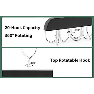 Kalimdor Bra Hanger for Closet 2 Pack, Tank Top Hanger 20 Hooks Capacity Foldable Wood Space Saving Hanger Closet Organizers and Storage for Dorm & Apartment for Lingerie,Tank Top, Bra, Scarf etc.