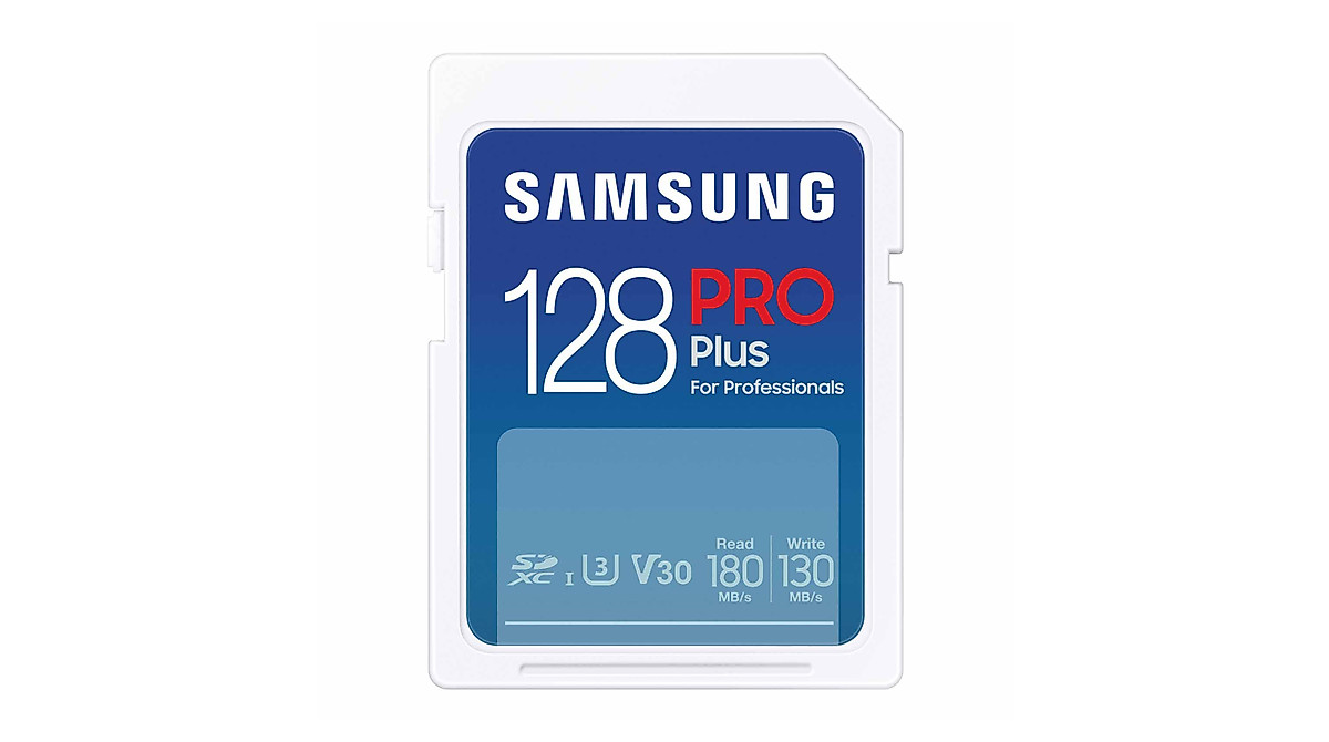 Samsung PRO Plus 128GB SDXC Card - Extreme Speed for Professionals