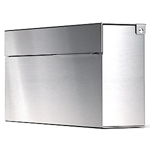 Vsons Design Louis S Mailbox, Stainless Steel, Wall-Mount Mailbox Vsons Design