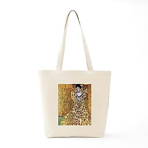 CafePress Adele Gustav Klimt Tote-Bag Natural Canvas Tote-Bag,Shopping-Bag