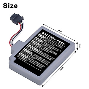 Pickle Power Wii U Gamepad Battery WUP-012 WUP-010 Rechargeable Battery Pack for Nintendo Wii U Gamepad