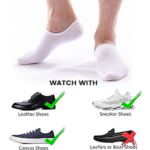 IDEGG No Show Socks Men Low Cut Ankle Short Socks for Men Casual Athletic Socks with Non Slip Grip