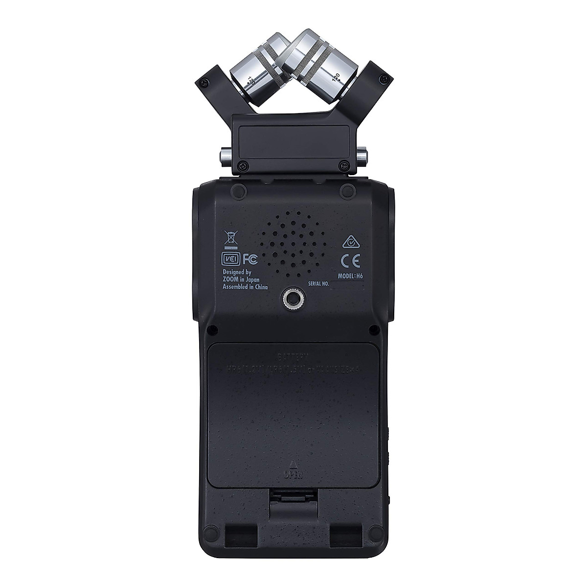 H6 All Black Handheld Recorder (Renewed)