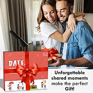 The Perfect Couples Gift for Anniversary, Valentines Day, Christmas, Wedding or Birthday - For Partner, Husband, Wife, Him, Her, Men, Women - Over 100 Date Night Ideas and Question Cards!