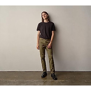 Calvin Klein Men's Slim Fit Infinite Flex Chinos, Sky Captain, 36W x 30L