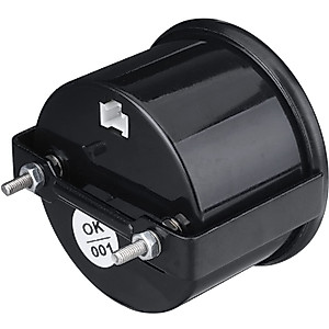 LEVANLIGHT Black 7 Color LED Display 30 PSI Turbo Boost/Vacuum Gauge Kit for Car Truck | 7 Adjustable Color LED | Dual Digital Analog Output | 2-1/16" 52mm