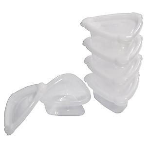 エビス PS-AG77 Rice Storage Container, Rice Ball Type, Air Tite, Pack of 5