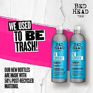 Bed Head by TIGI Shampoo & Conditioner For Dry Hair Recovery With Prickly Pear Cactus Extract 2 x 25.36 fl oz