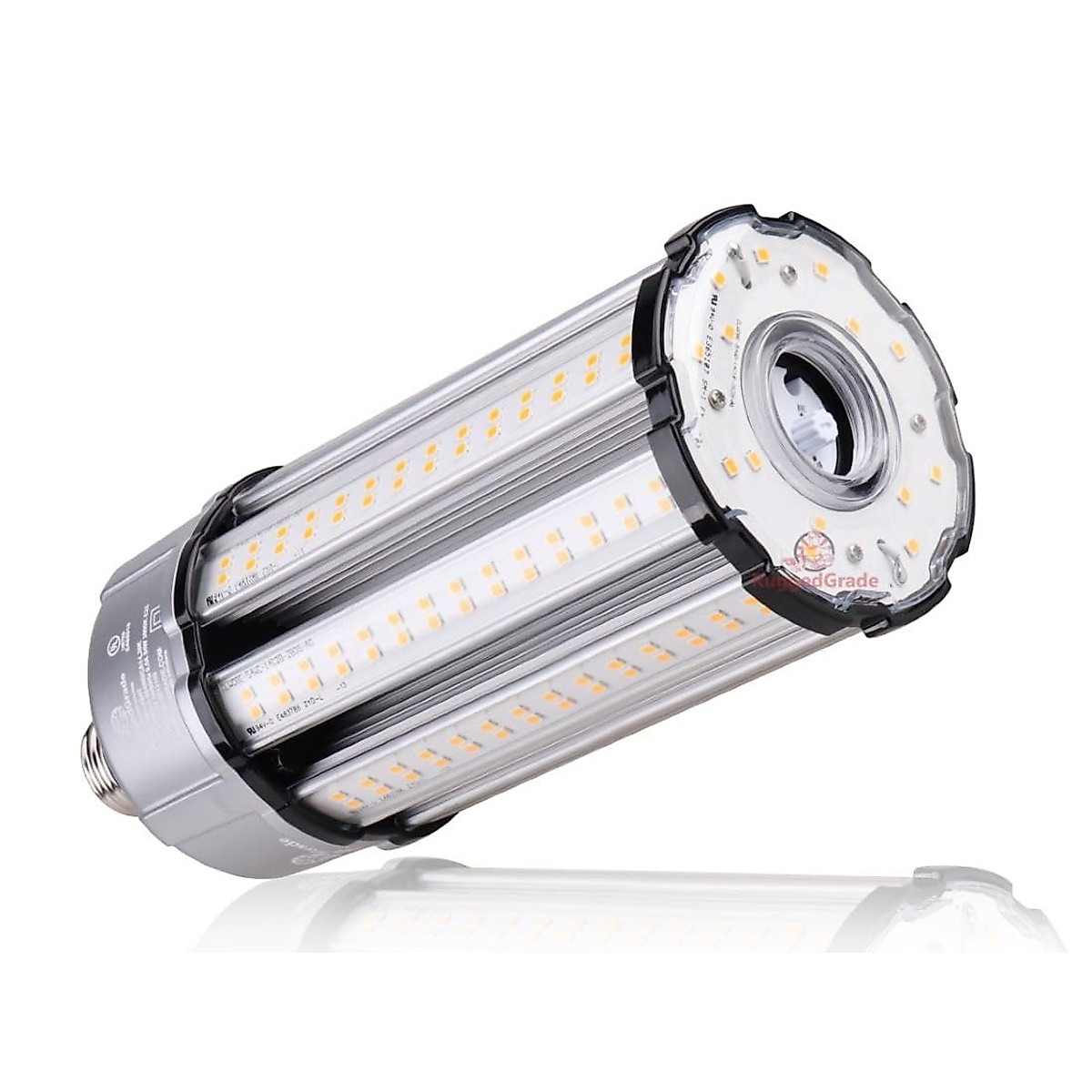 54 Watt LED Corn Bulb -Aries III Series - 7,200 Lumens -5000K - E26 Standard Base - Built-in 4KV Surge-Dimmable