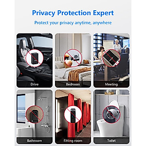 Hidden Camera Detectors and Bug Detector - RF and GPS Tracker Detector with 6 Sensitivity Levels and 4 Professional Modes for Office, Hotels, Bathroom