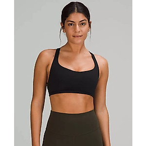 Lululemon Free to Be Wild Strappy Sports Bra Black (12)