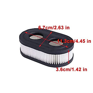 Air Filter Spark Plug Replacement for Craftsman Model 247.374710 Lawn Mower