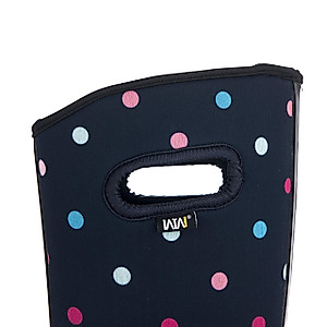 WTW Kids Rubber Rain Boots - Neoprene Insulated 100% Waterproof Mid Calf Mud Boots for Boys and Girls Winter Snow Boots