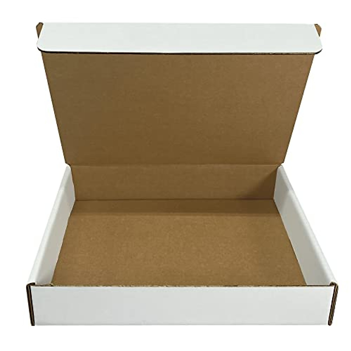 Amazon Basics Mailer Shipping Box, 50 Pack, White, 12 x 9 x 2.25 inches