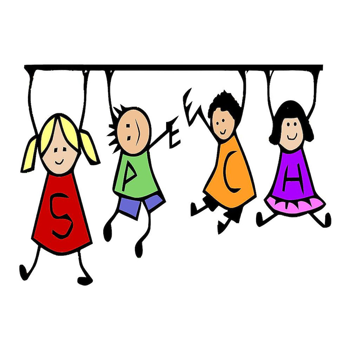 CafePress Cute Kids Cartoon Holding Speech Words Mugs Ceramic Coffee Mug, Tea Cup 11 oz