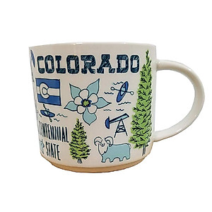 Starbucks Colorado Been There Series Across The Globe Coffee Mug 14 oz