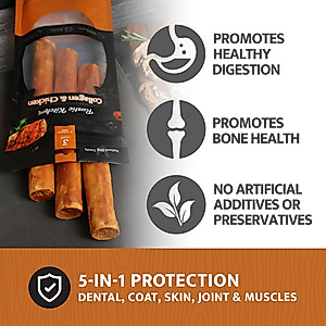 Wild Eats RK Collagen Retriever Roll (Real Chicken) 10" - 3ct