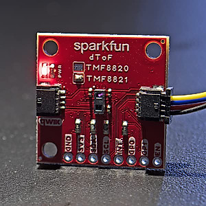 SparkFun Qwiic dToF Imager - TMF8821-5000mm Detection Range - 3x3-4x4-3x6 multizone Output Data - Very Wide dynamically Adjustable Field of View - VCSEL - TDC - histogram Technology - LDAF