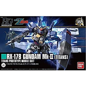 Bandai Hobby - Z Gundam - #194 Gundam Mk-II (Titans), Bandai Spirits HGUC 1/144 Model Kit