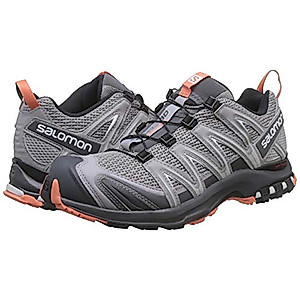 Salomon Women's XA PRO Hiking Shoe, Alloy/Magnet/Camellia, 9