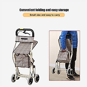 Walker with Seat and Wheels Rollators 4 Wheel with Seat Folding Lightweight Walking Aids Mobility Walkers with Padded Seat,Lockable Brakes and Carry Bag,Adjustable Height Gift for Mom Dad