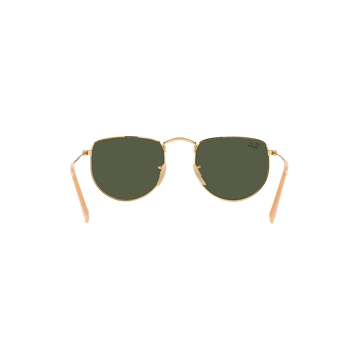 Ray-Ban RB3958 Elon Round Sunglasses, Legend Gold/Green, 50 mm