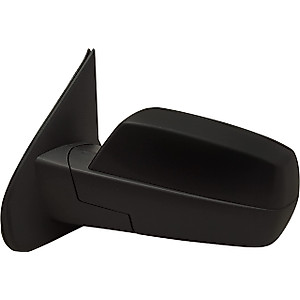 Kool Vue Driver Side Power Heated Mirror for Chevrolet Silverado 1500 GMC Sierra 1500 2014-2018 Power Fold With Signal Light, Memory & Puddle Lamp; Without Blind Spot Monitor Textured