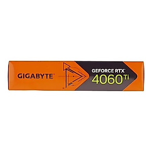 Gigabyte GeForce RTX 4060 TI EAGLE Graphics Card - 8GB GDDR6 18Gbps 128bit, PCI-E 4.0, 2X DisplayPort 1.4, 2X HDMI 2.1a, NVIDIA DLSS 3, Supports 4K, Ada Lovelace Arch, GV-N406TEAGLE-8GD