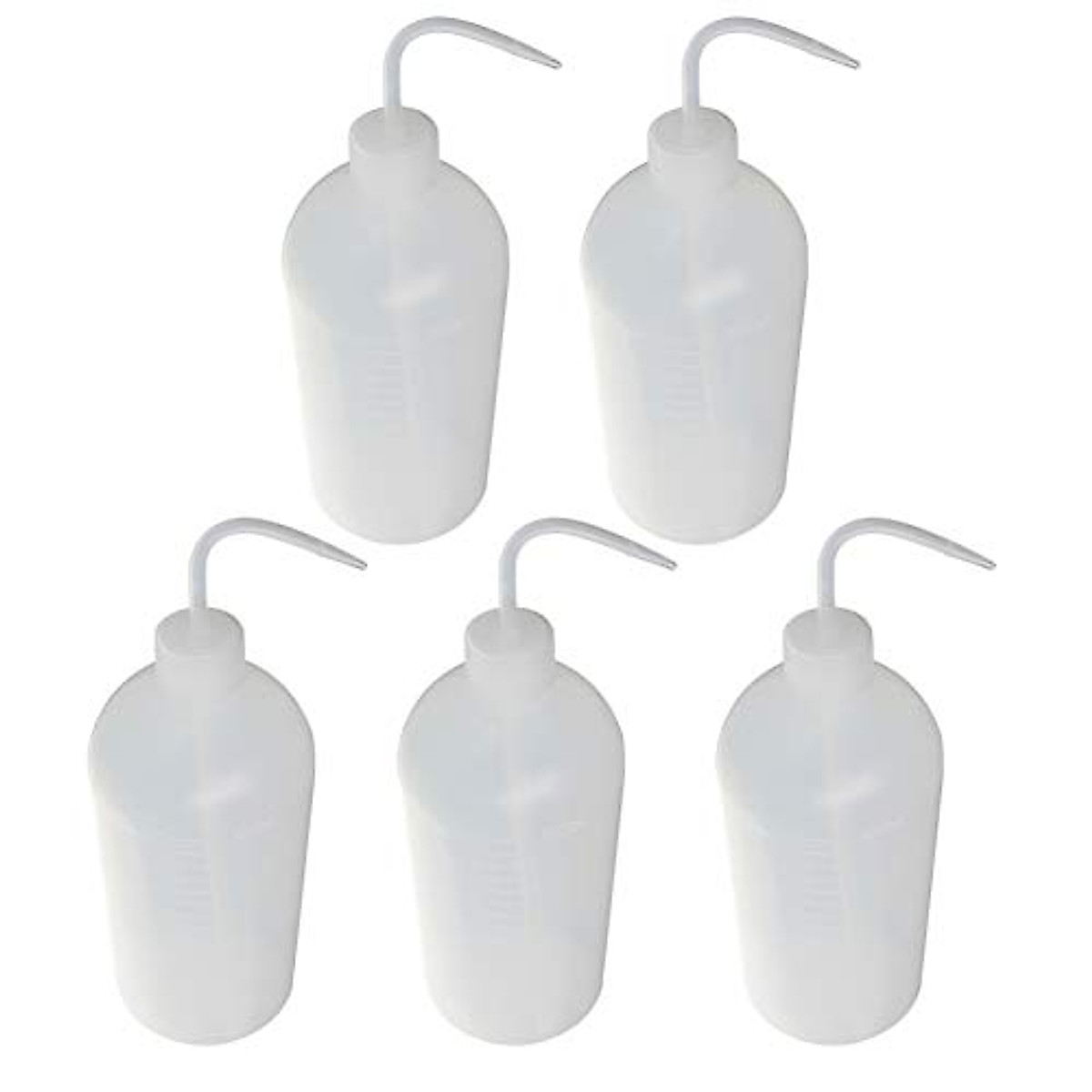 Othmro 5pcs 1000ml/33.82oz Safety Squeeze Washing Plastic Bottle,Plants Watering Tools,Squeeze Squirt Irrigation Bottle for Medical Lab,Irrigation Squeeze Sprinkling Cans Wash Plant Bottle