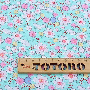 ShuanShuo Blue Series Cotton Fabric Quilting Patchwork Fabric Fat Quarter Bundles Fabric for Sewing DIY Crafts Handmade Bags 40X50cm 8pcs/lot