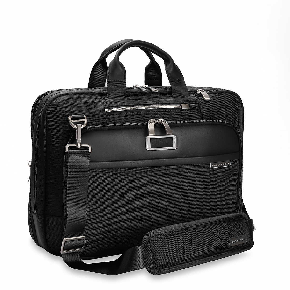 Briggs & Riley @ Work Rolling Briefcase, Black, Medium