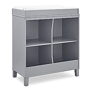 Delta Children Huck Convertible Changing Table, Grey