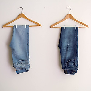 Strong Plastic Clothespins-16 Pack Heavy Duty Laundry Clothes Pins, Strong Clips, Non-Slip Clothes Pegs, Chip Clips, Hanger Clip, Rustless, Windproof, Heatproof-White