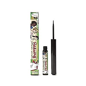 theBalm Schwing Liquid Eyeliner, Black, Matte Finish, 0.05 Fl Oz (Pack of 1)