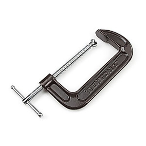 TEKTON 6 Inch Malleable Iron C-Clamp | 4027