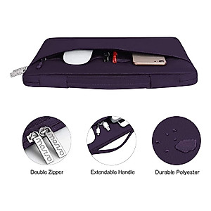 MOSISO Compatible with MacBook Pro 13 inch Case M2 2024, 2023, 2022-2016 A2338 M1 A2251 A2289 A2159 A1989 A1708 A1706, Plastic Hard Case&Bag&Keyboard Skin&Webcam Cover&Screen Protector,Lavender Purple