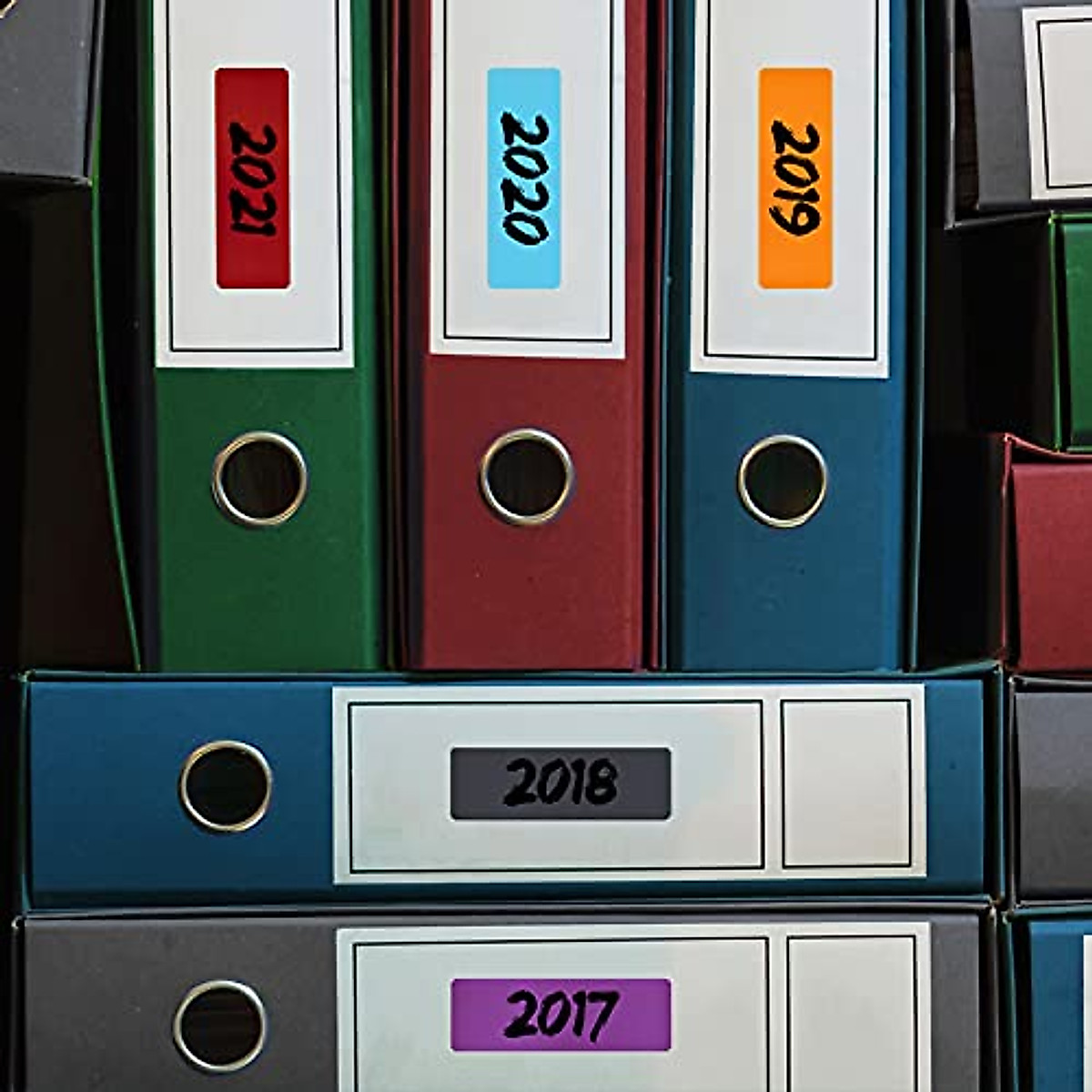 640 Color Coding Label Stickers for Organization