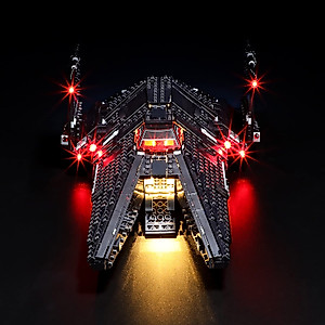 BRIKSMAX Led Lighting Kit for LEGO-75336 Inquisitor Transport Scythe - Compatible with Lego Star Wars Building Blocks Model- Not Include The Lego Set