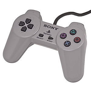 Sony Playstation Controller - Gray (Non-Dualshock) (Renewed)
