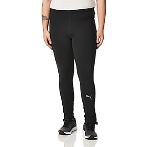 PUMA mens Run Favorite Long Tights Leggings, Puma Black, Medium US