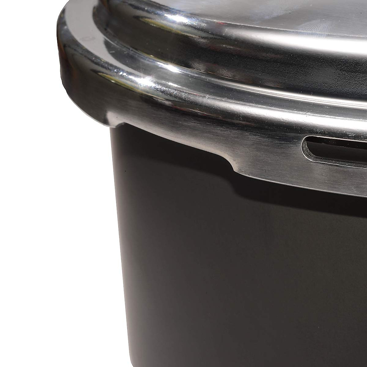 Granite Ware Pressure Canner and Cooker/Steamer, 7 Pint Jars or 8 Half-Pint Jars, 12-Quart, Black