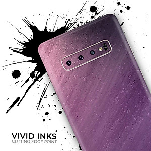 DesignSkinz Purple Dust Protective Vinyl Decal Wrap Skin Cover Compatible with The Samsung Galaxy S20 (Screen Trim & Back Glass Skin)